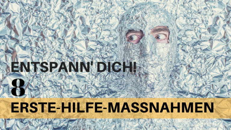 8 wirksame Erste Hilfe Tipps bei Anspannung. | Doris Pia Höbinger